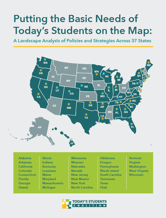 Landscape Analysis ...Basic Needs of Today's Students on the Map