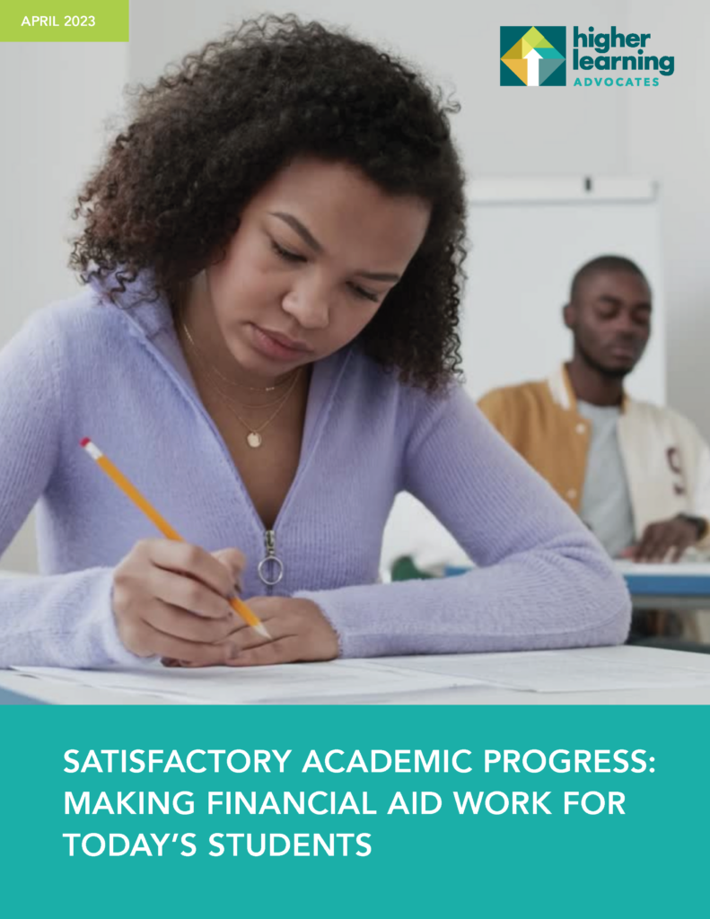 SAP Requirements Create Barriers to Underserved Students - HLA